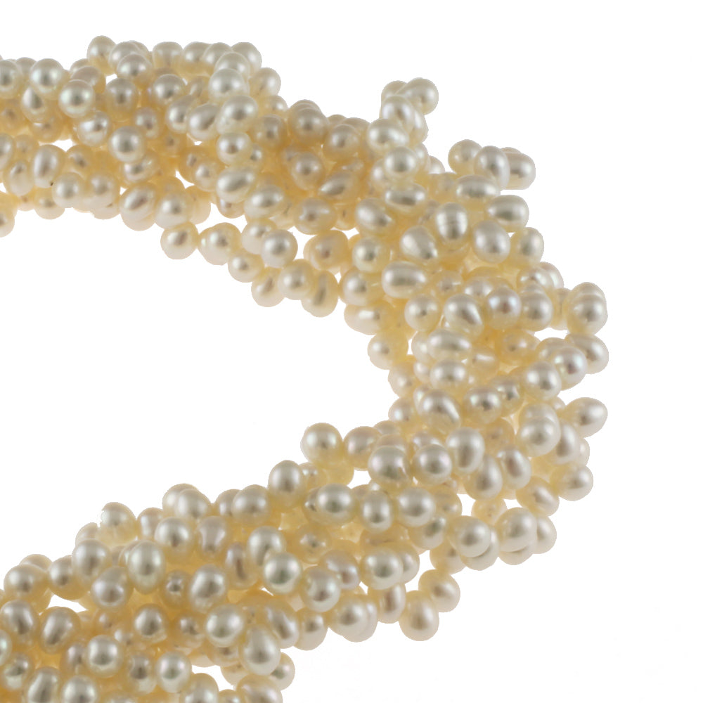 TIFFANY&Co. Tiffany Torsade Pearl Necklace 18K K18 Yellow Gold Pea ...