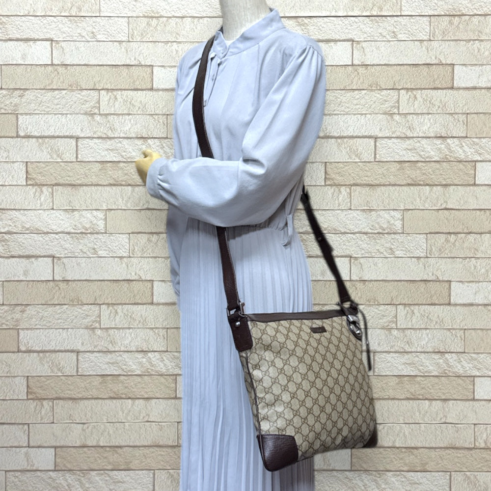 GUCCI グッチ GGスプリーム ショルダーバッグ GGスプリームキャンバス