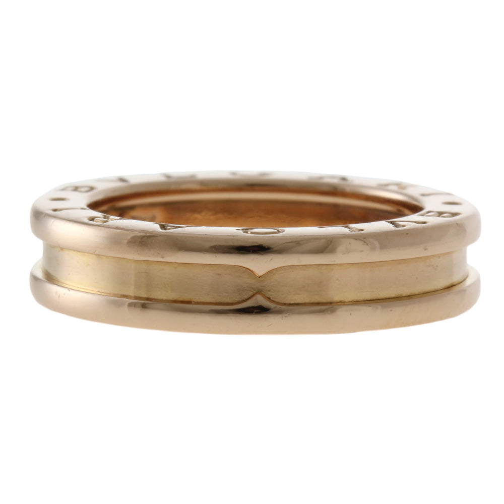 BVLGARI B-zero.1 B-zero One Band Ring #49 Ring Size 8.5 18K K18 Pink G ...